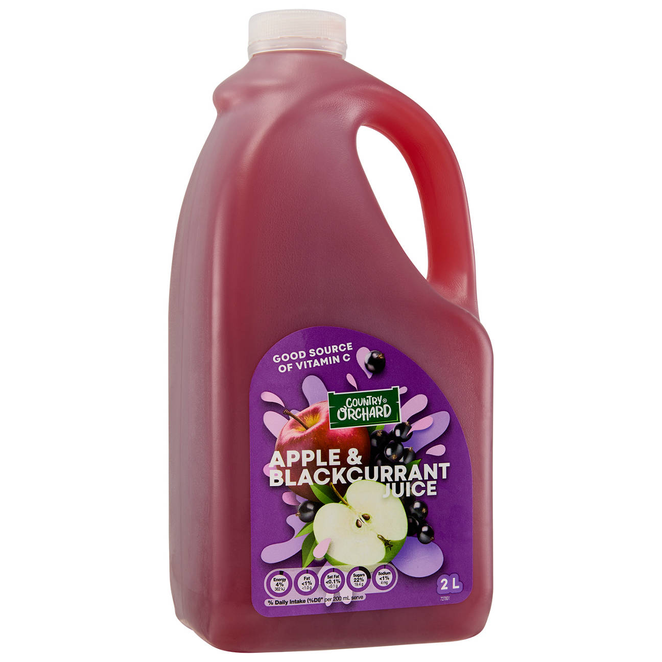 Apple & Blackcurrant Juice 2L